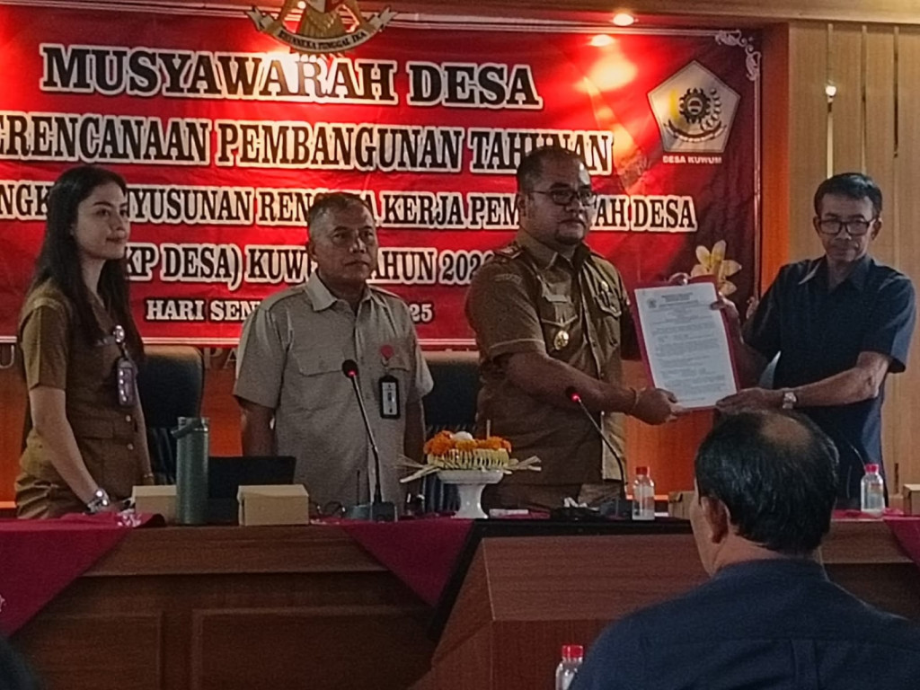 PELAKSANAAN MUSYAWARAH DESA PERENCANAAN PEMBANGUNAN TAHUNAN DAKAM RANGKA PENYUSUNAN RKP DESA ...